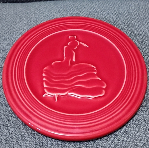 Fiestaware | Dining | Fiesta Homer Laughlin Scarlet Dancer Trivet ...